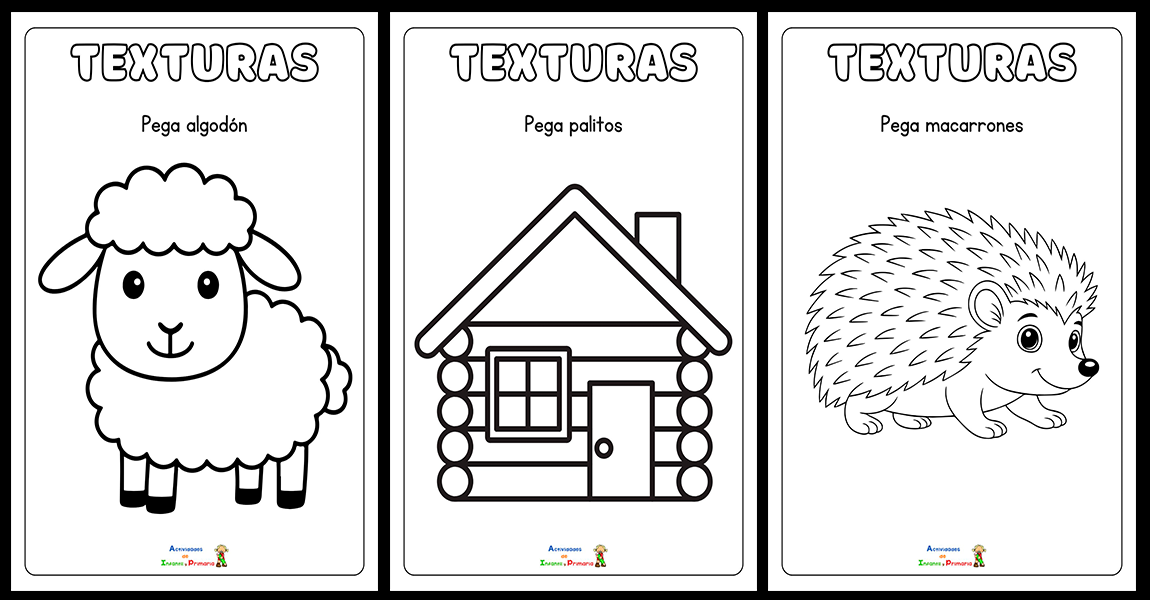 Creamos dibujos con texturas - Actividades de infantil y primaria