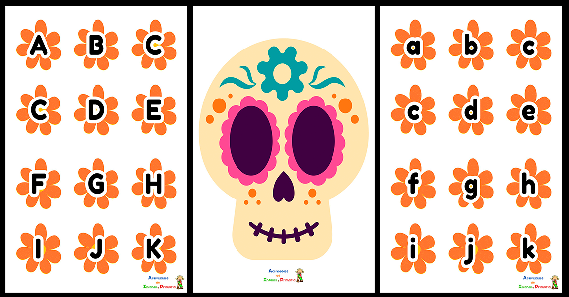 Crea tu calaverita mexicana con tu nombre - Actividades de infantil y ...