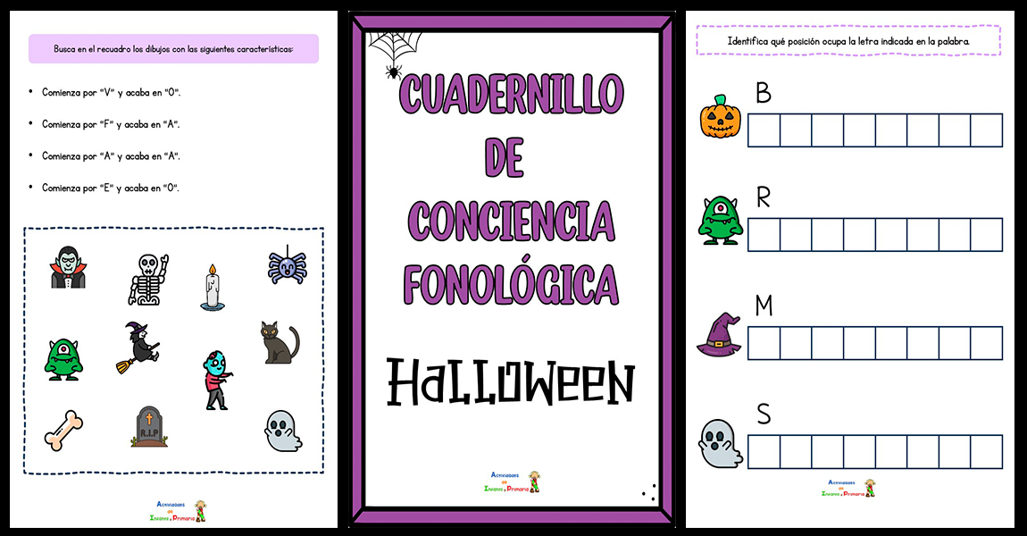 actividades de halloween archivos - Actividades de infantil y primaria