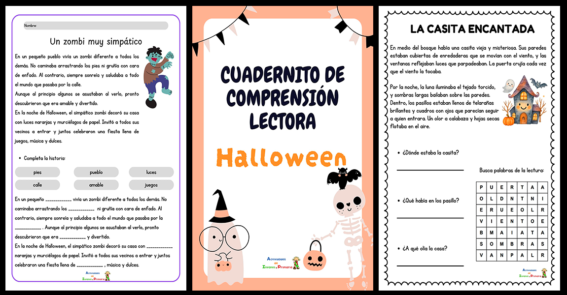 Cuadernito recopilatorio: Actividades de comprensión lectora de ...