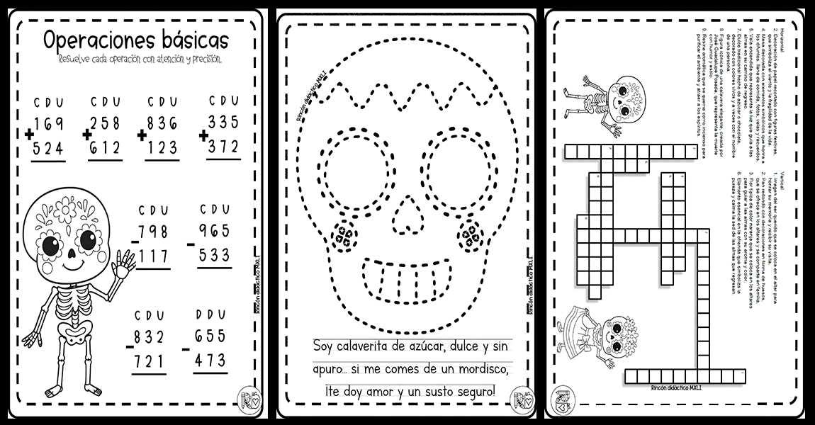 Aprendiendo y celebrando: Cuaderno didáctico del Día de los Muertos ...