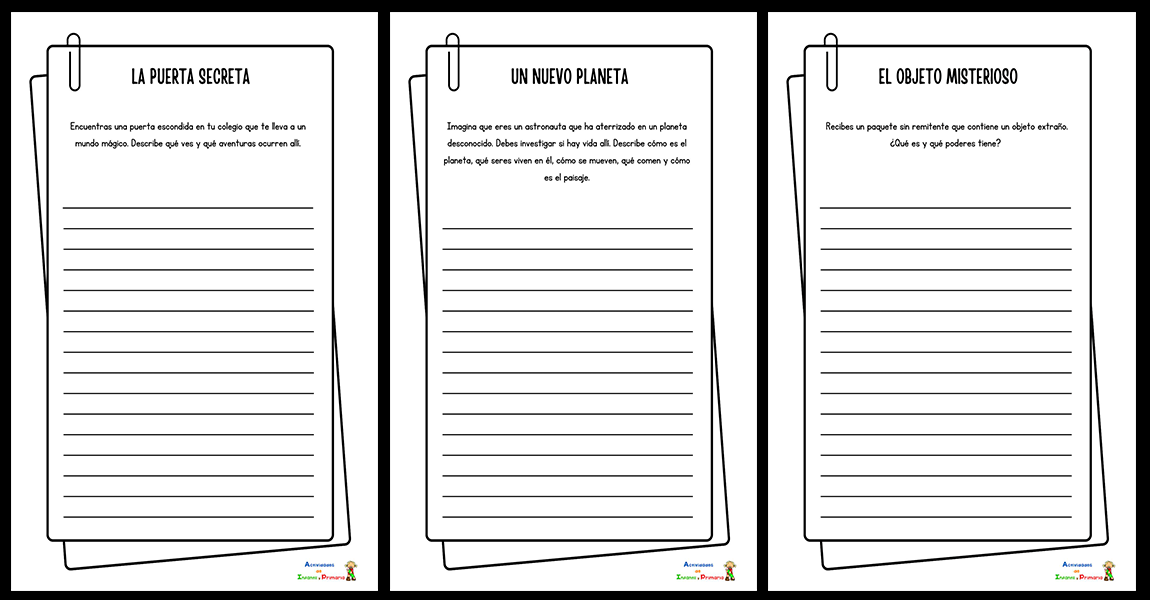 70 Actividades Diferentes Para Trabajar La Escritura Creativa En Primaria