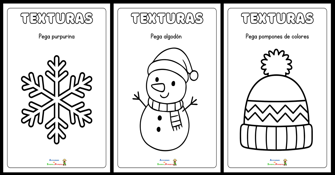 dibujos de invierno archivos - Actividades de infantil y primaria