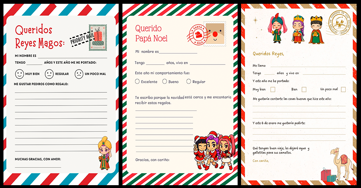 cartas Reyes Magos archivos - Actividades de infantil y primaria