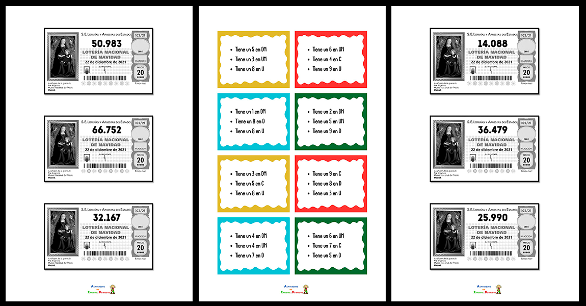 Tarjetas De Juego De Pistas Para Imprimir En Español