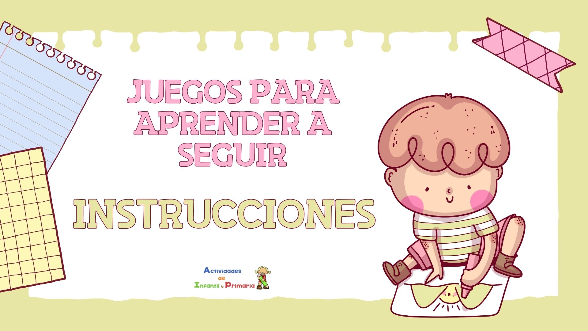 Juegos para aprender a seguir instrucciones - Actividades de infantil y ...