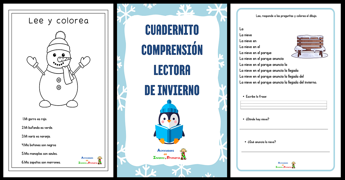 Cuadernito de actividades variadas de comprensión lectora con temática ...