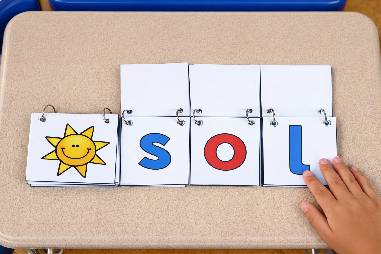 Librito móvil para crear palabras de 3 letras: Consonante + vocal ...