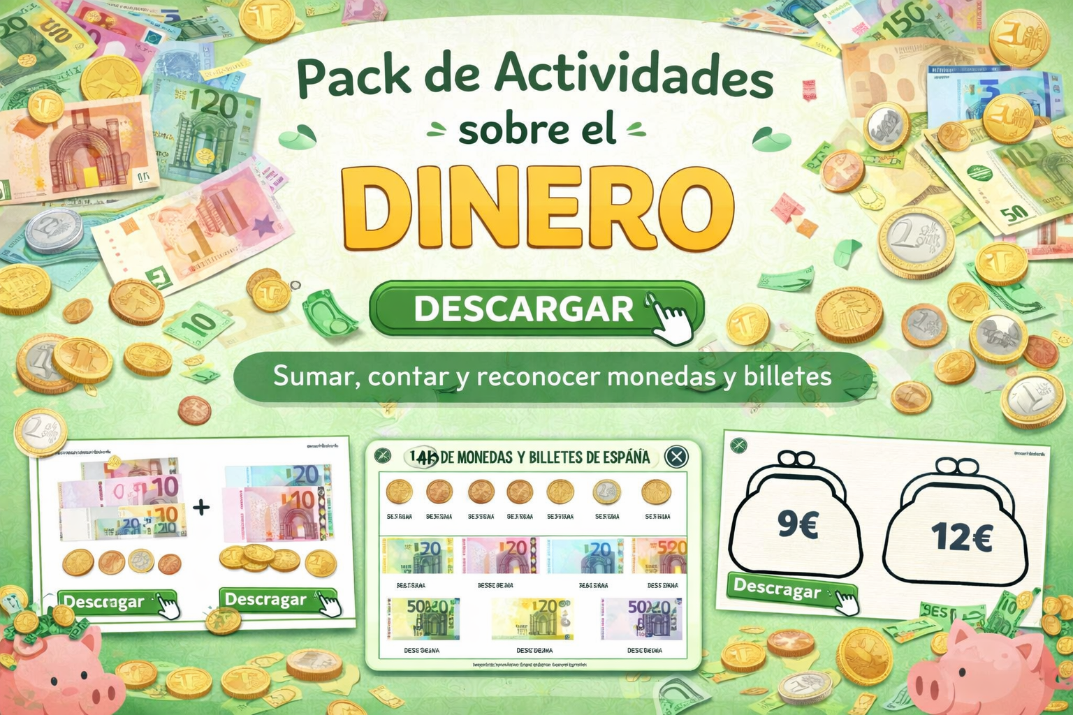 uso del dinero archivos - Actividades de infantil y primaria