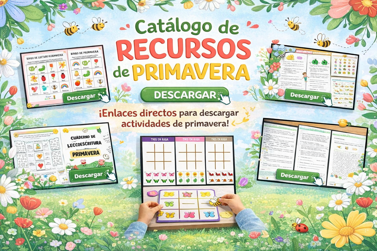 primavera en el aula archivos - Actividades de infantil y primaria