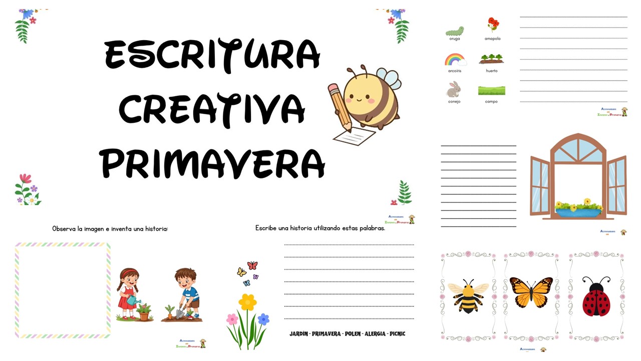 escritura creativa archivos - Actividades de infantil y primaria