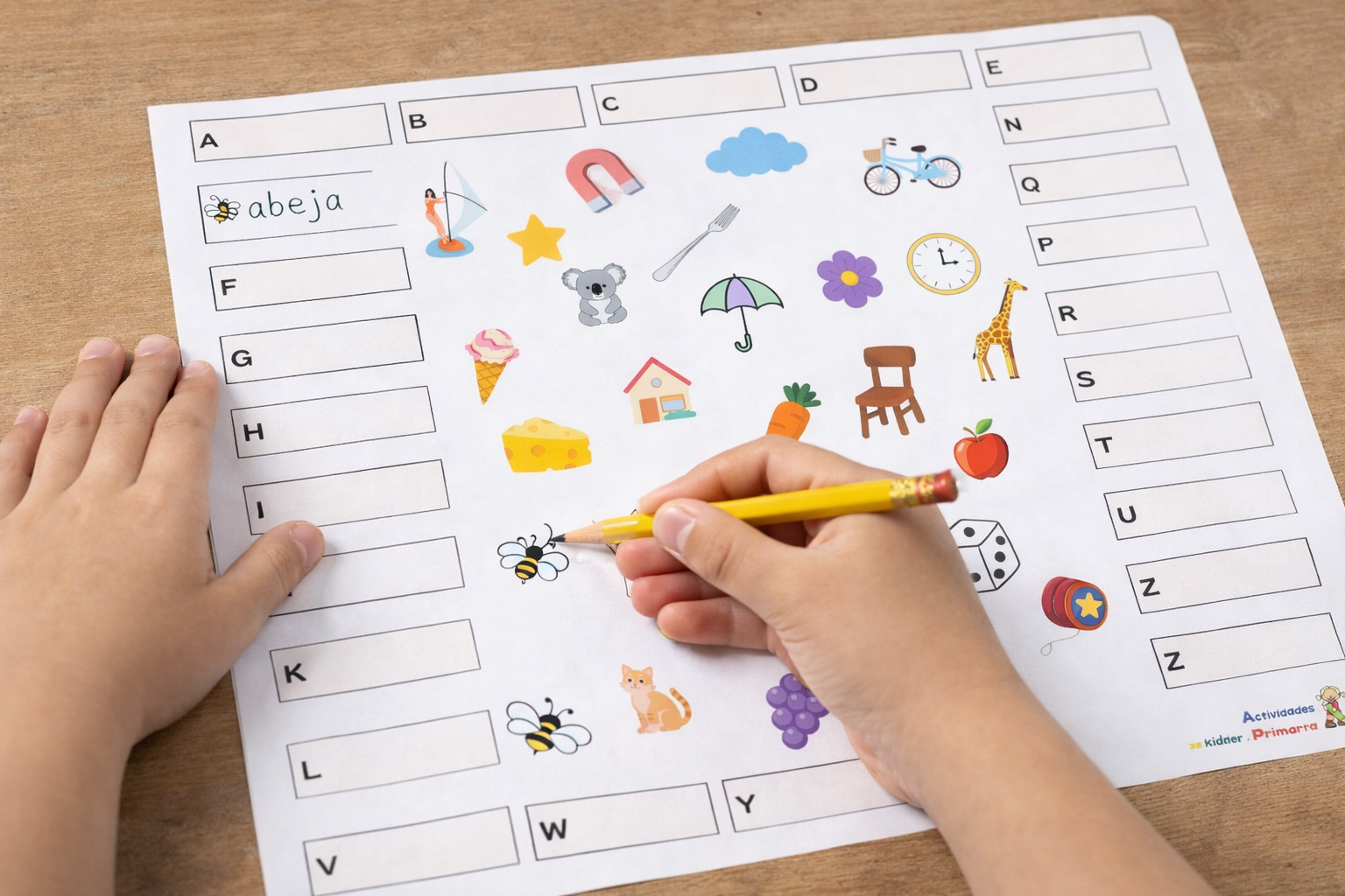 abecedario visual archivos - Actividades de infantil y primaria